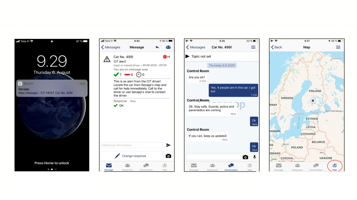 How to use Secapp: OneClick button - Secapp
