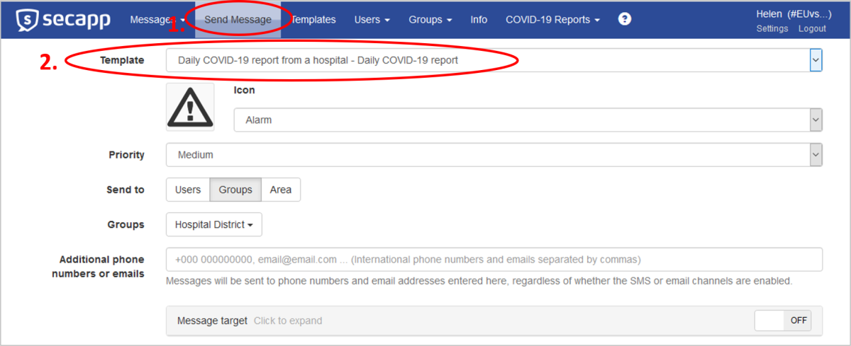 How to use Secapp - Secapp