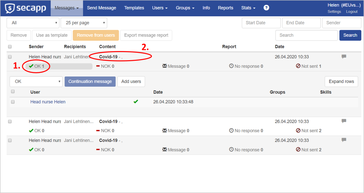 How to use Secapp - Secapp