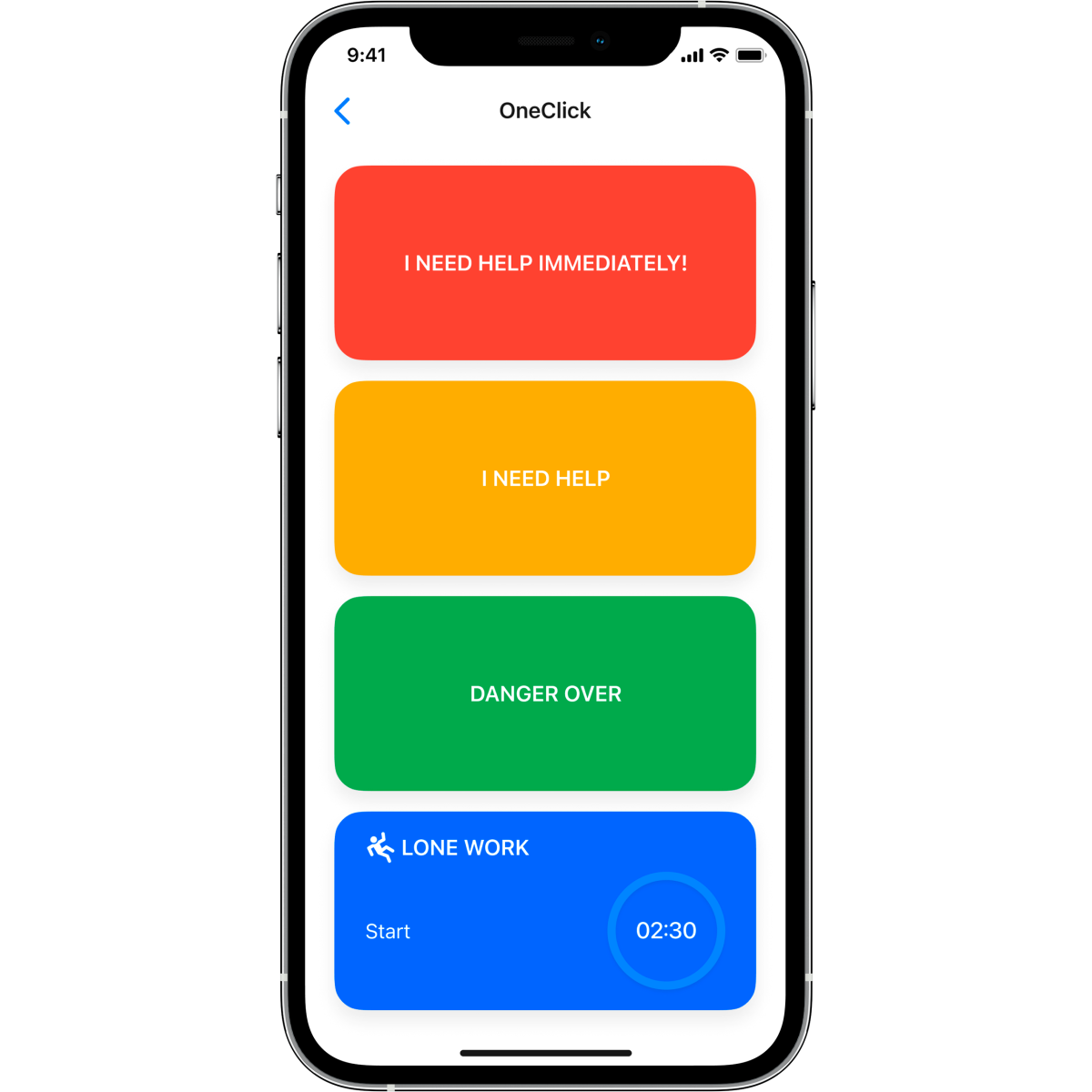 Lone working safety - Secapp